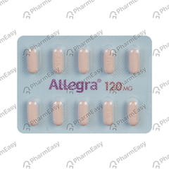 Allegra 120 MG Tablet (6): Uses, Side Effects, Price & Dosage | PharmEasy