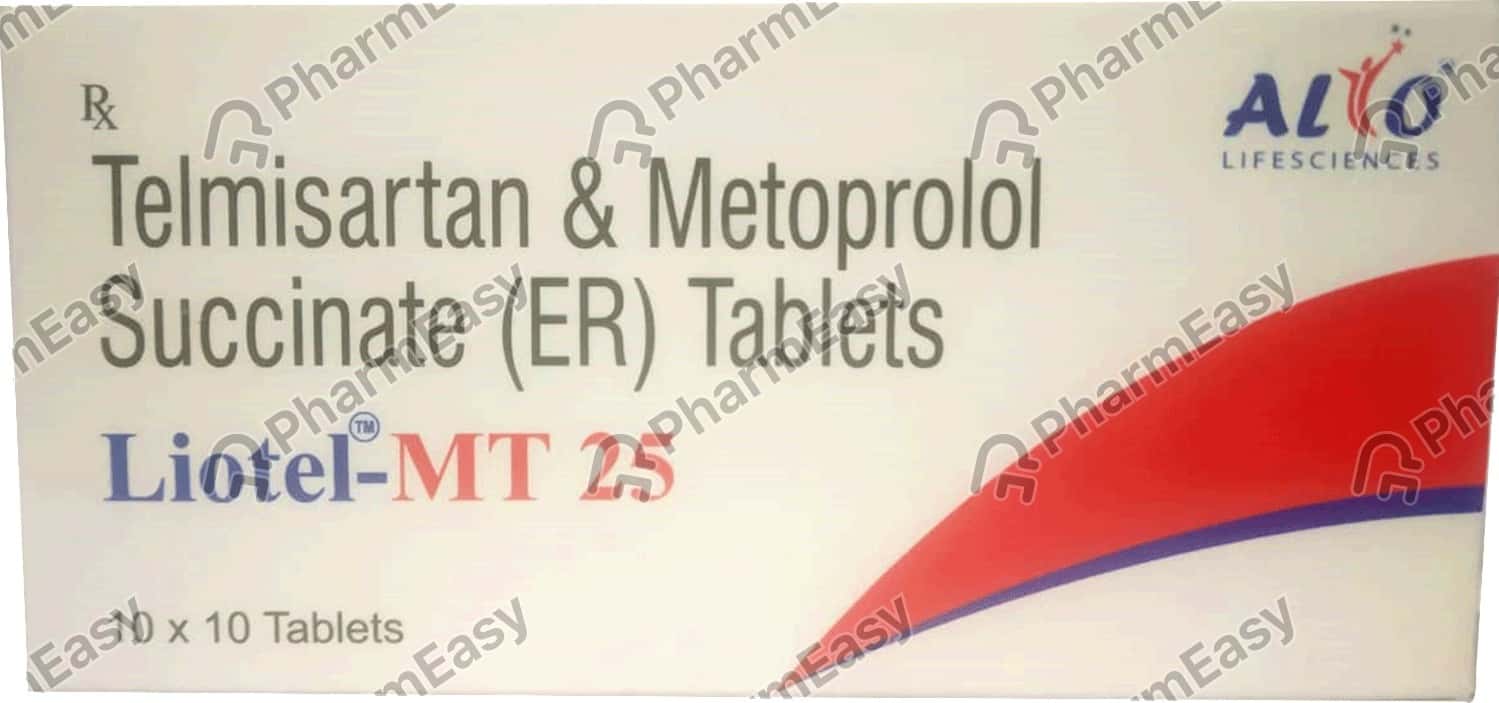Liotel Mt 25mg Strip Of 10 Tablets: Uses, Side Effects, Price & Dosage ...