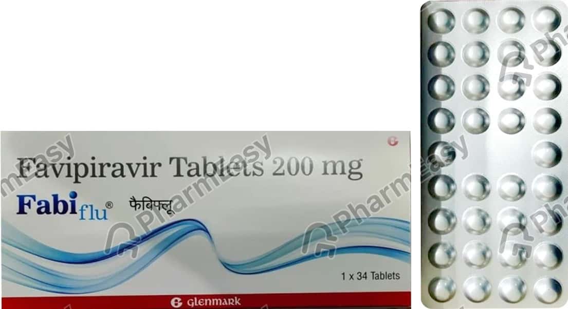 Fabiflu 200 MG Tablet (34): Uses, Side Effects, Price & Dosage | PharmEasy