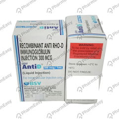 Anti D 300mcg/1ml Injection: Uses, Side-effects, Price, Dosage & More ...