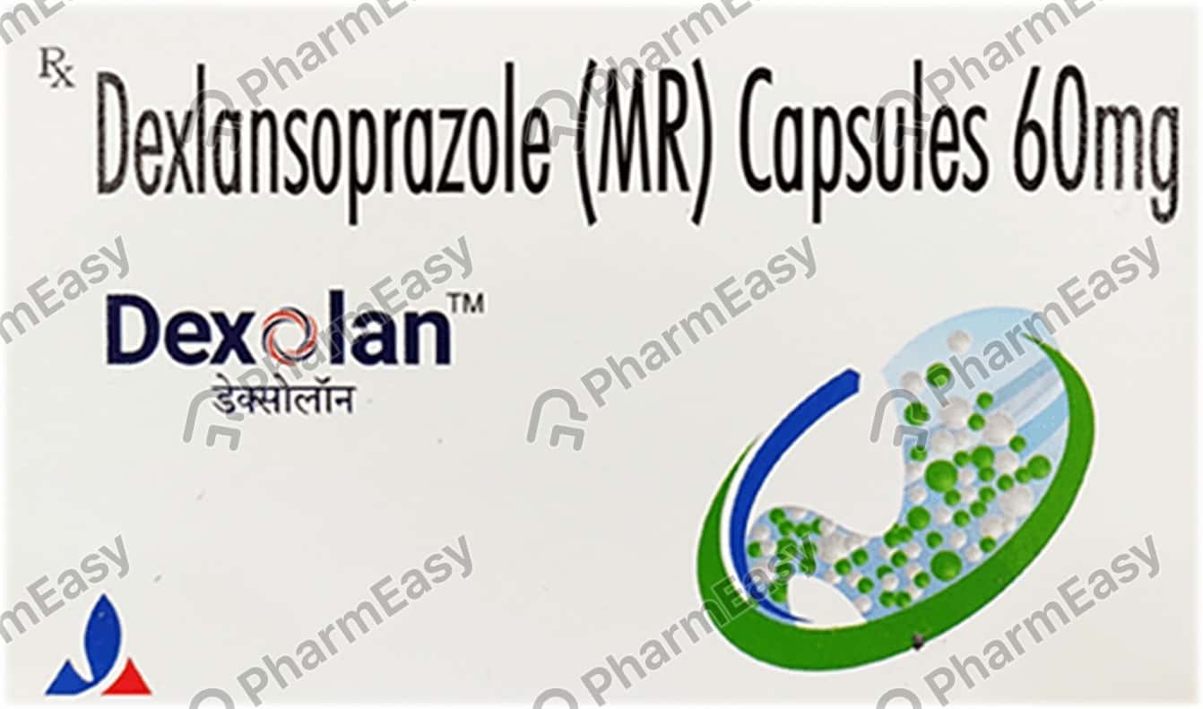 Dexolan 60 MG Capsule (10): Uses, Side Effects, Price & Dosage | PharmEasy