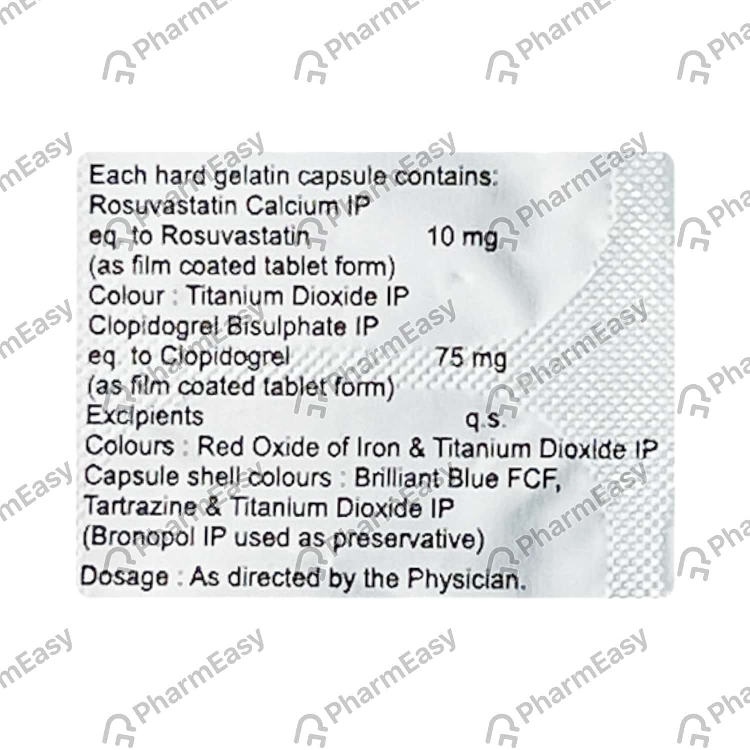 Prezivas Cv 10mg Strip Of 10 Capsules: Uses, Side Effects, Price ...
