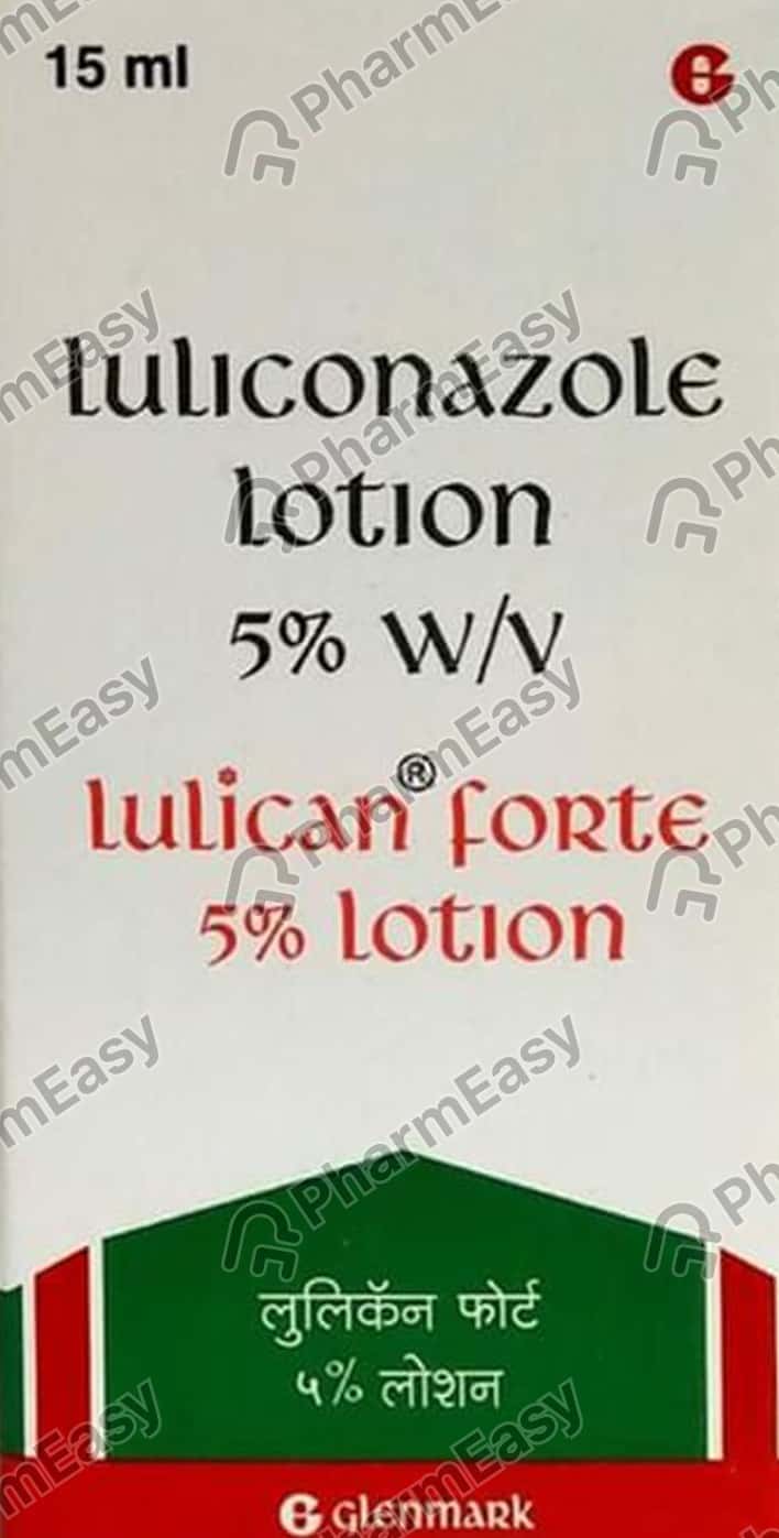 Lulican Forte 5 %W/V Lotion (15): Uses, Side Effects, Price & Dosage ...