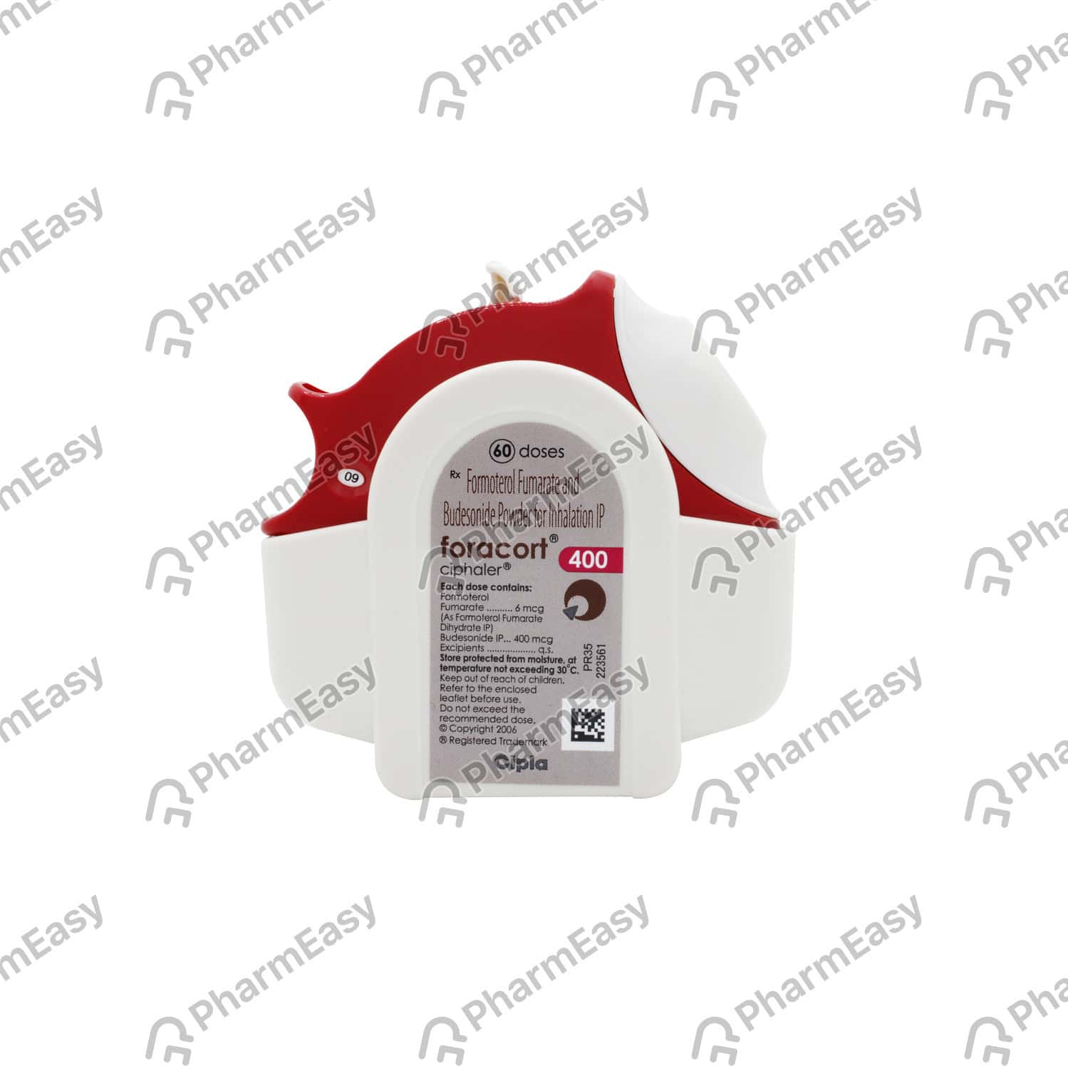 Foracort 400mcg Box Of 60md Ciphaler: Uses, Side Effects, Price ...