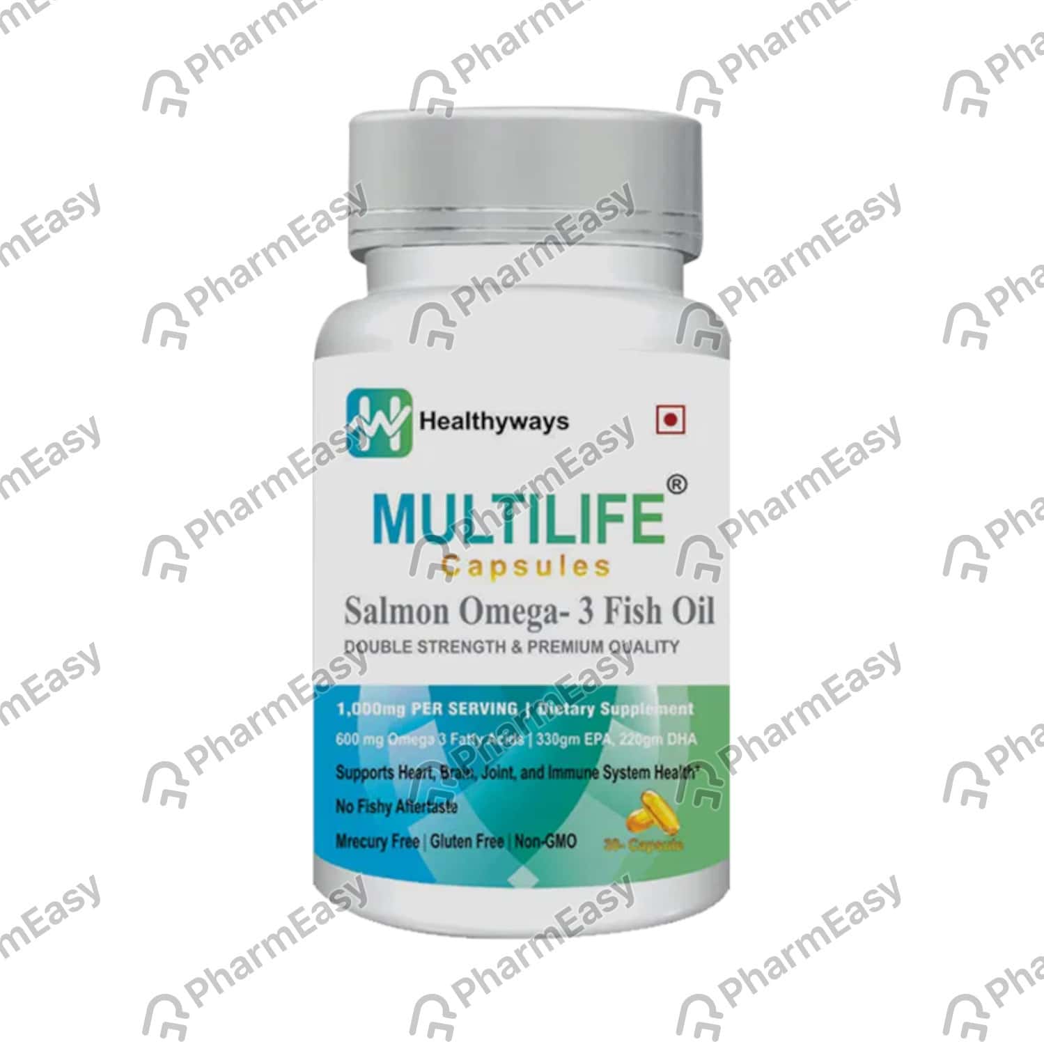 Buy Healthyways Multilife Salmon Omega 3 Fish Oil Bottle Of 30 Capsules ...