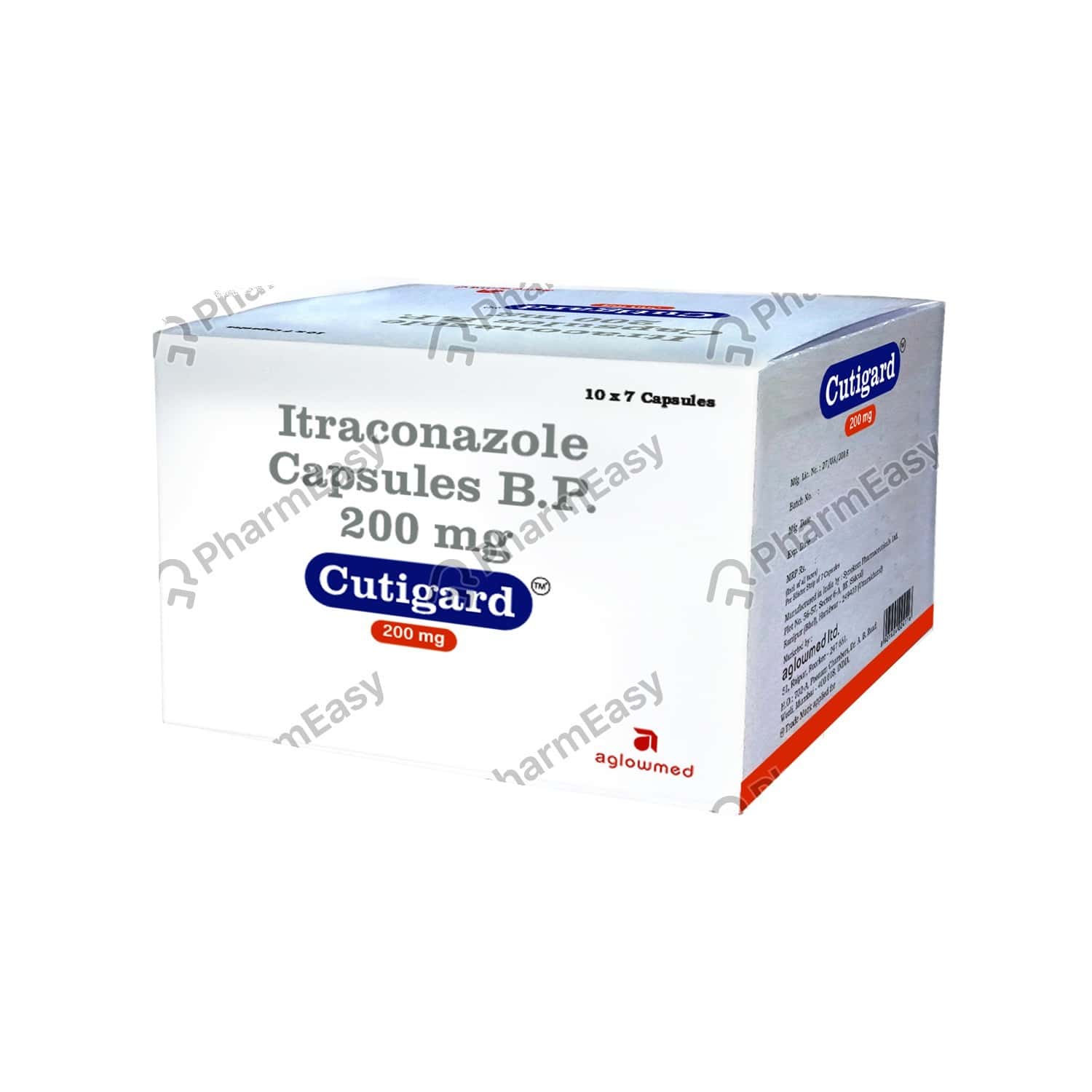 Cutigard 200 MG Capsule (7) - Uses, Side Effects, Dosage, Composition ...