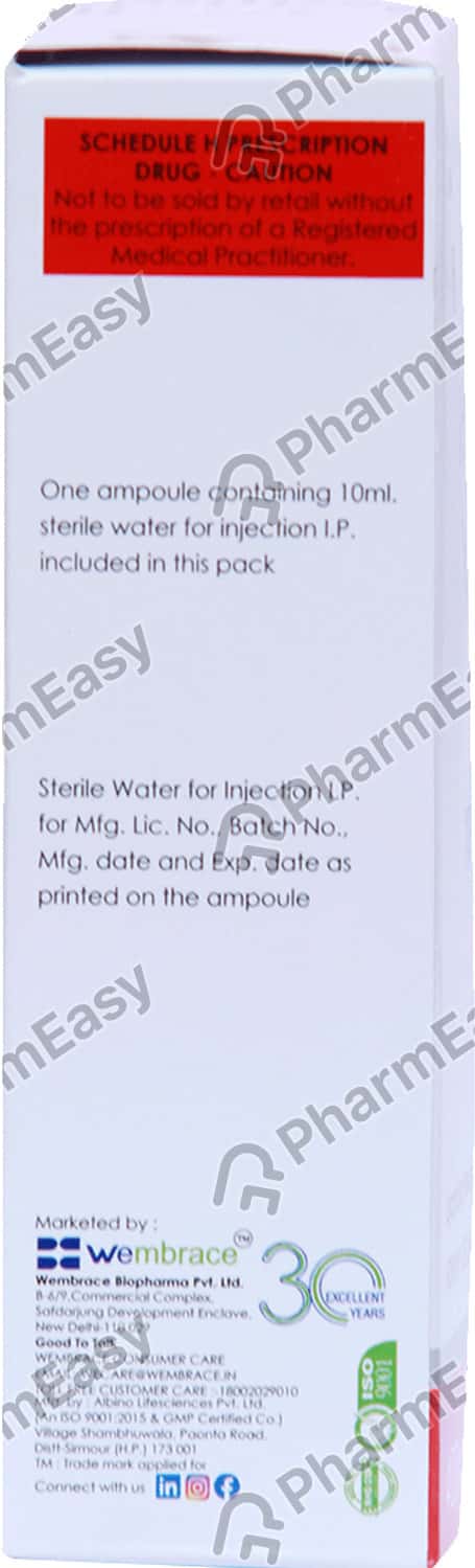 Buy Tecowem 400 MG Powder For Injection (1) Online at Flat 15% OFF ...