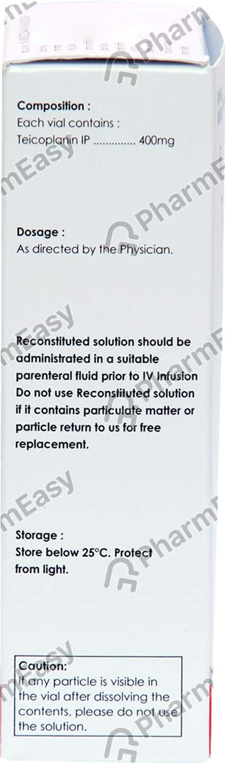 Buy Tecowem 400 MG Powder For Injection (1) Online at Flat 15% OFF ...