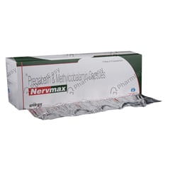 Buy Nervmax Active Strip Of 10 Capsules Online at Flat 18% OFF* | PharmEasy