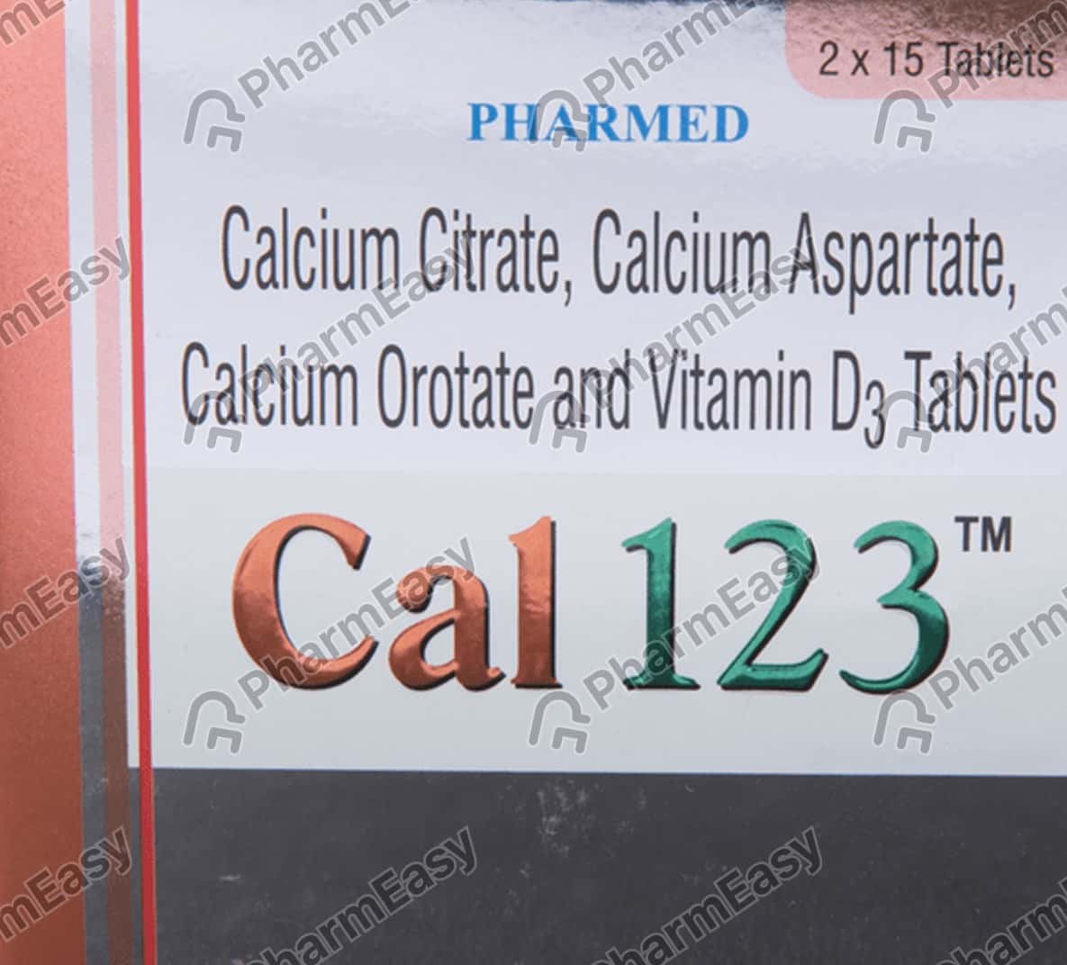 Buy Cal 123 Total Strip Of 15 Tablets Online at Flat 15% OFF | PharmEasy