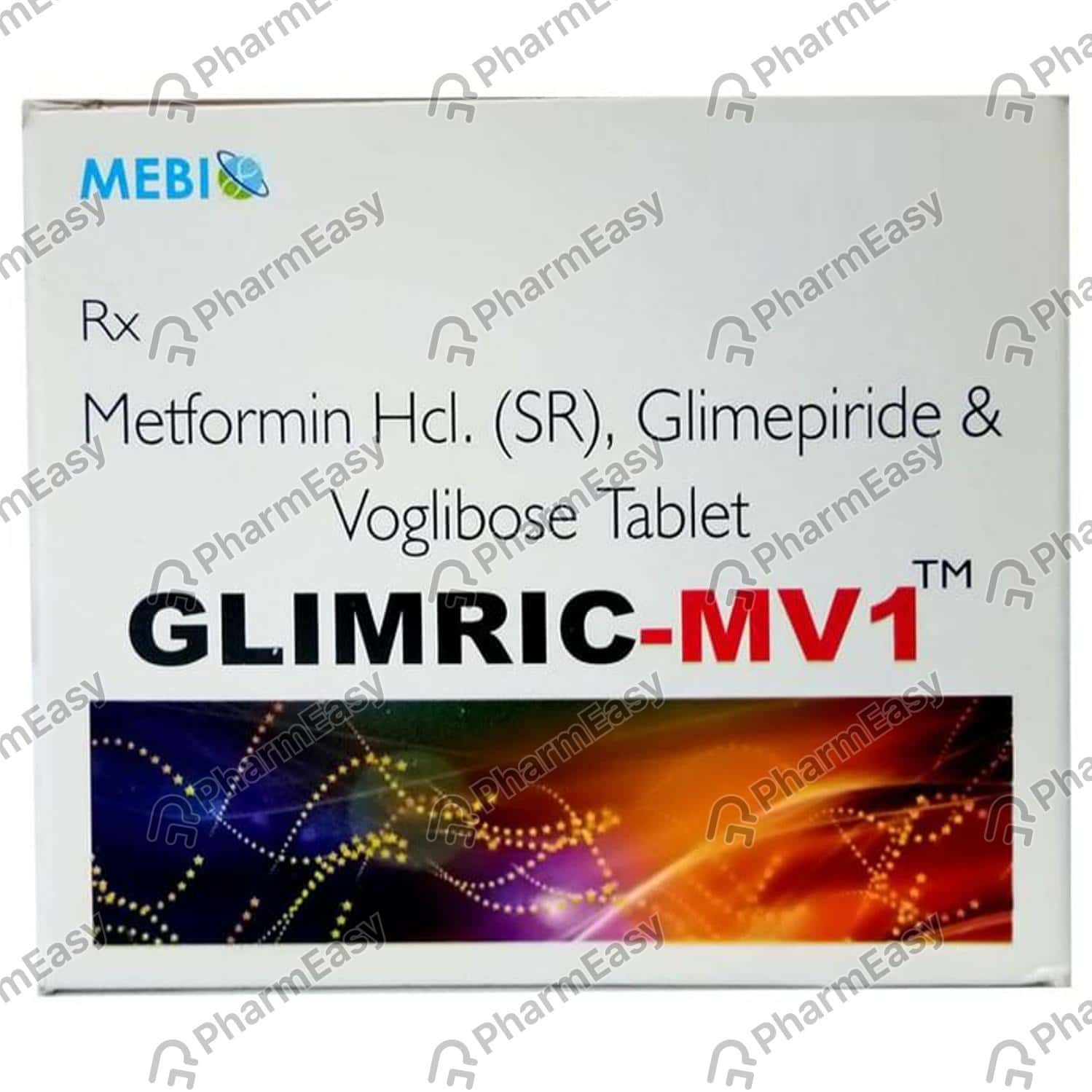 Glimidib Mv 1mg Sr Strip Of 10 Tablets: Uses, Side Effects, Price ...