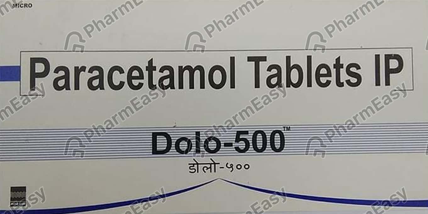Dolo 500 MG Tablet (10): Uses, Side Effects, Price & Dosage | PharmEasy