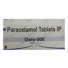 Dolo 500 MG Tablet (10) - Uses, Side Effects, Dosage, Composition ...