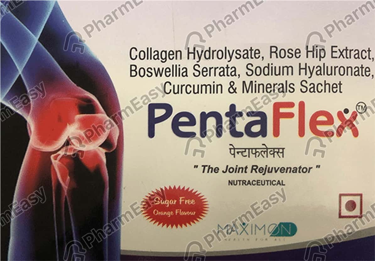 Buy Pentaflex Orange Flavour Sugar Free Sachet Of 10gm Powder Online ...