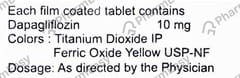 Dapaone 10 MG Tablet (10): Uses, Side Effects, Price & Dosage | PharmEasy
