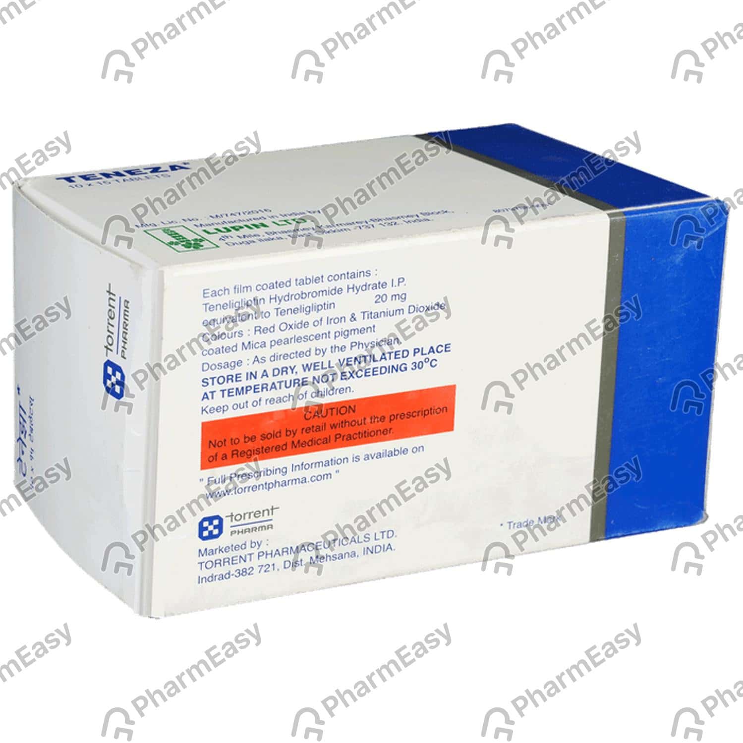 Teneza 20 MG Tablet (15): Uses, Side Effects, Price & Dosage | PharmEasy