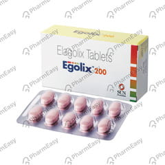 Egolix 200 MG Tablet (10): Uses, Side Effects, Price & Dosage | PharmEasy