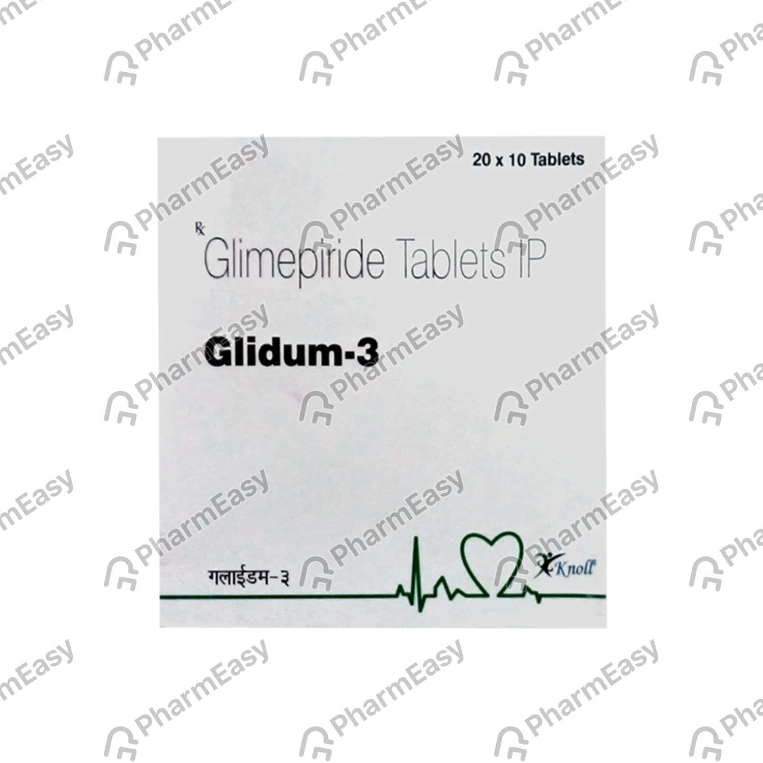 Buy Glidum 3 MG Tablet (10) Online at Flat 15% OFF | PharmEasy