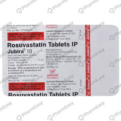 Jubira 10 MG Tablet (15): Uses, Side Effects, Price & Dosage | PharmEasy