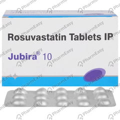 Jubira 10 MG Tablet (15): Uses, Side Effects, Price & Dosage | PharmEasy