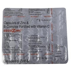 Buy Becozinc M Strip Of 10 Tablets Online at Flat 18% OFF* | PharmEasy