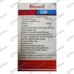 Besvil 100mcg Octacaps Bottle Of 30 Inhalation Capsules: Uses, Side ...