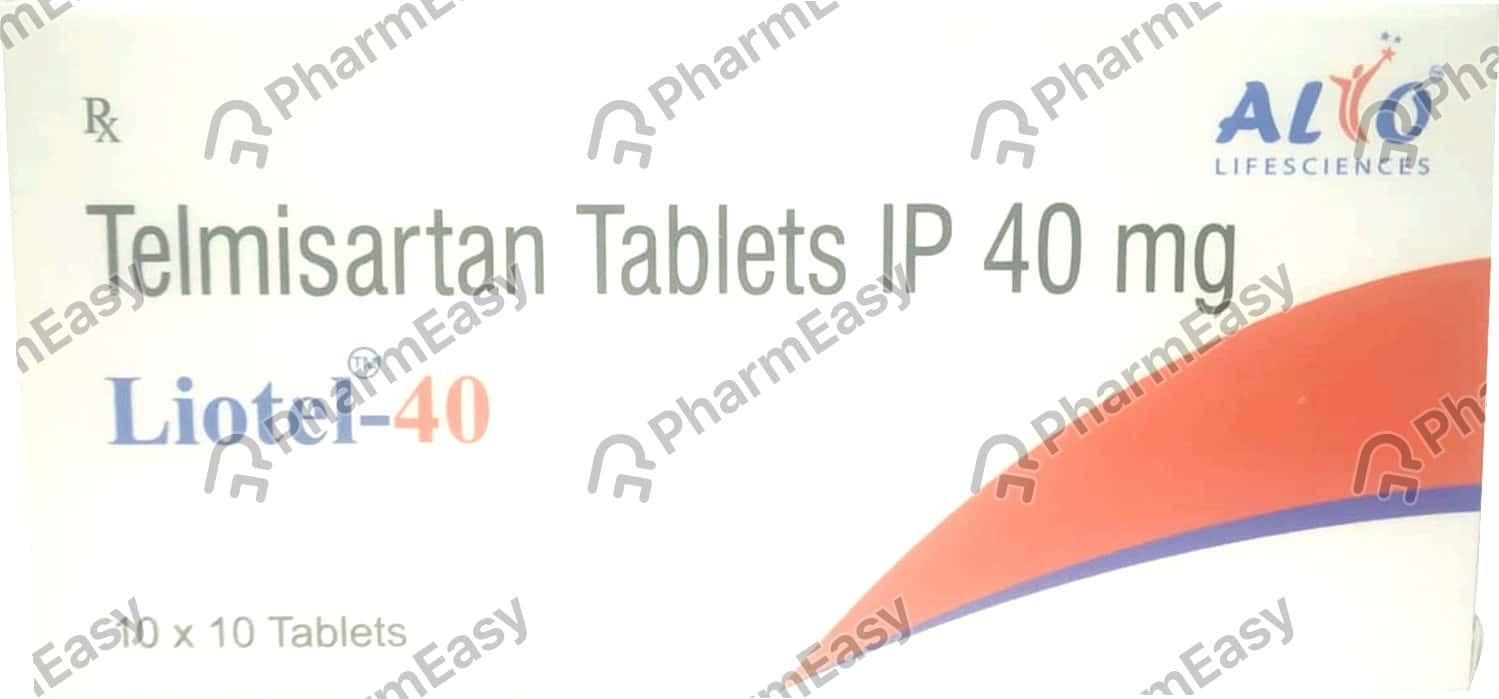 Liotel 40 MG Tablet (10): Uses, Side Effects, Price & Dosage | PharmEasy