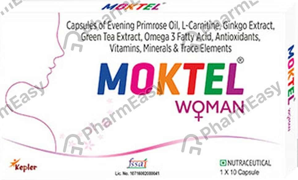 Buy Moktel Woman Plus Strip Of 10 Capsules Online at Flat 15% OFF ...