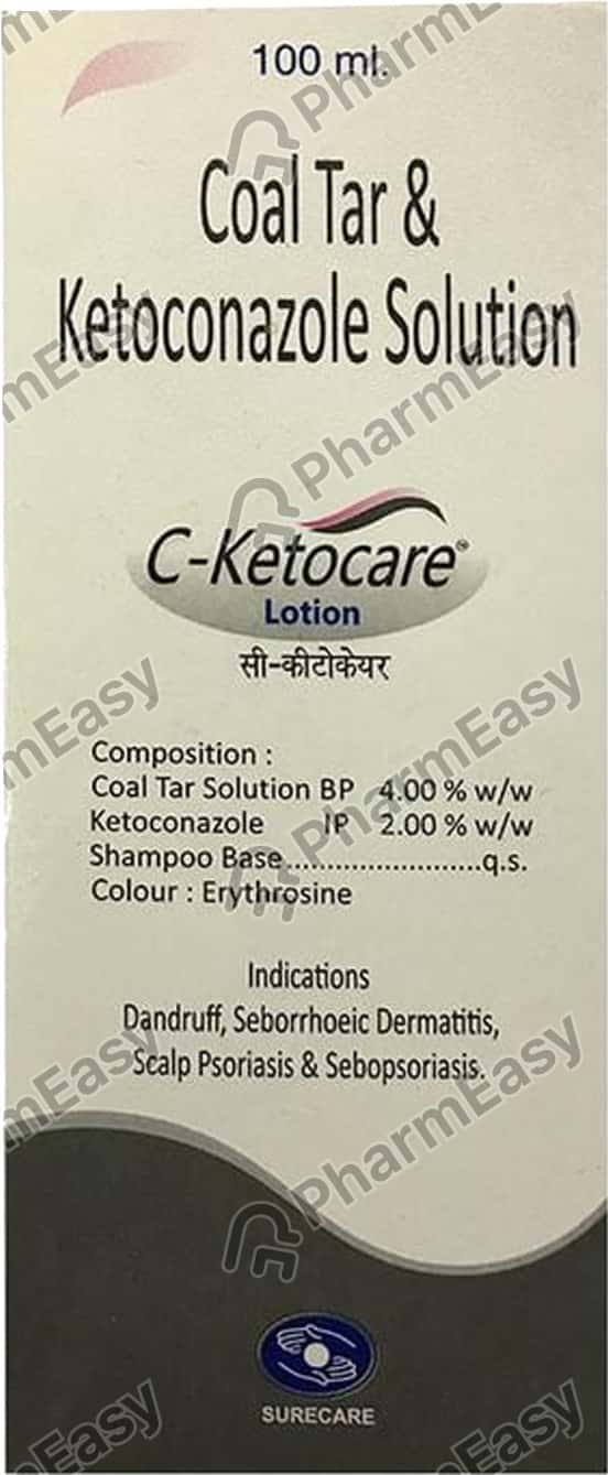 C Ketocare Bottle Of 100ml Lotion: Uses, Side Effects, Price & Dosage ...