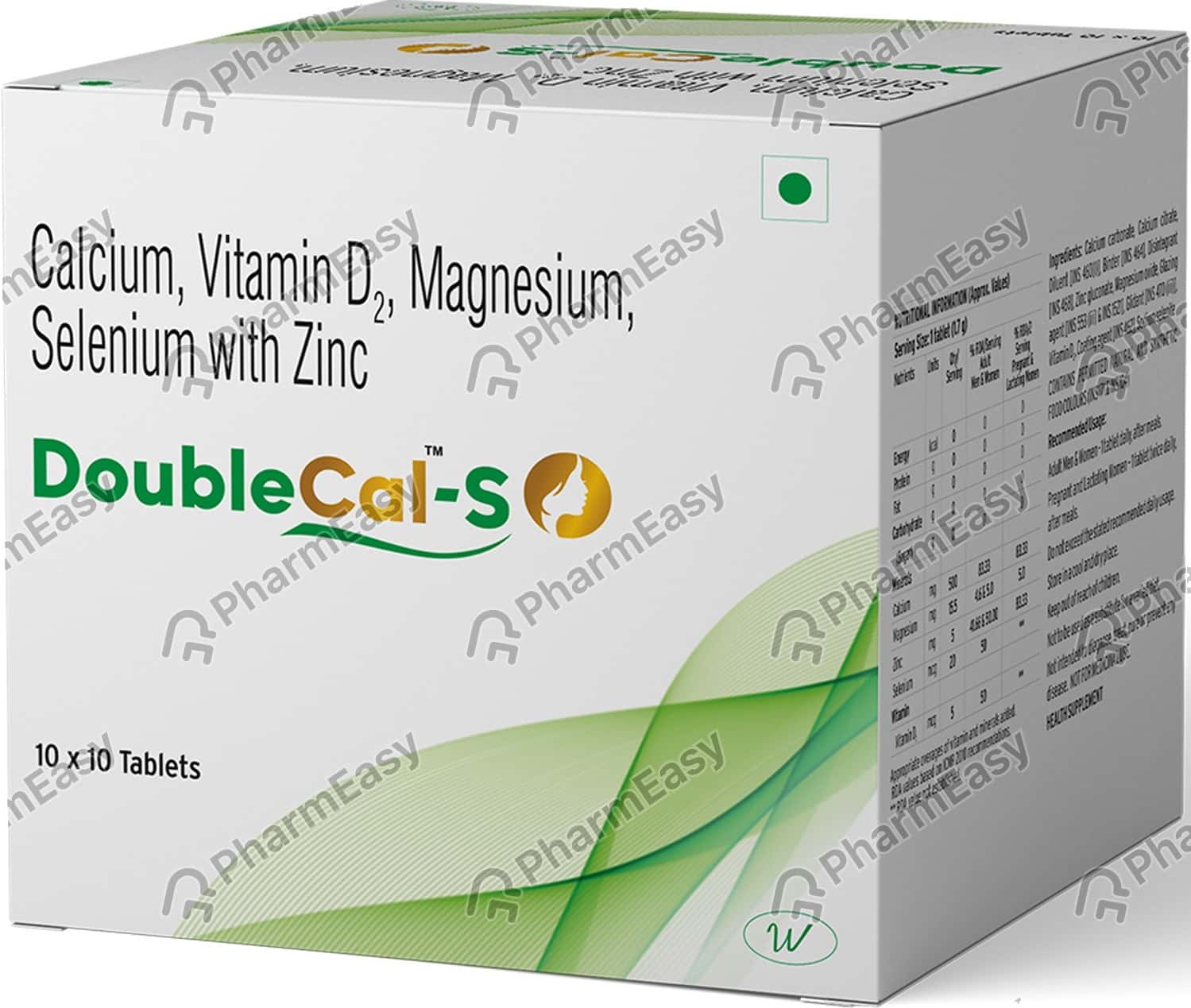Buy Doublecal S Strip Of 10 Tablets Online at Flat 15% OFF | PharmEasy
