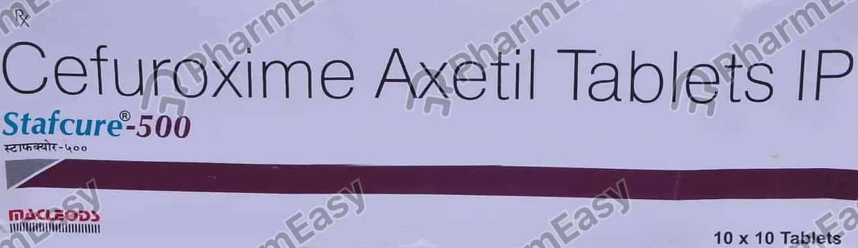 Stafcure 500 MG Tablet (10): Uses, Side Effects, Price & Dosage | PharmEasy