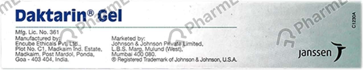 Buy Daktarin 2 %W/W Gel (40) Online at Flat 15% OFF | PharmEasy