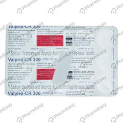 Valprid Cr 300 MG Tablet (15): Uses, Side Effects, Price & Dosage ...