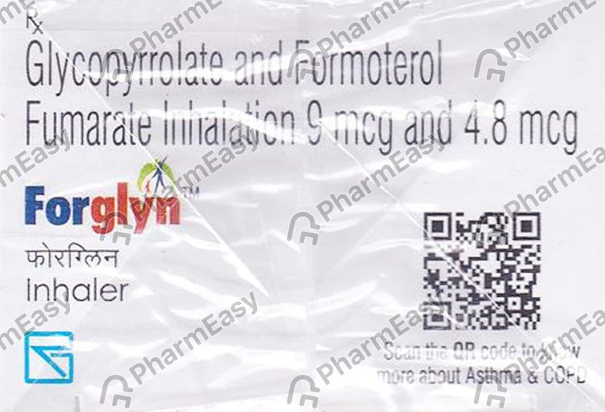 Buy Forglyn Cfc Free Box Of 120md Metered Dose Inhaler Online at Flat ...