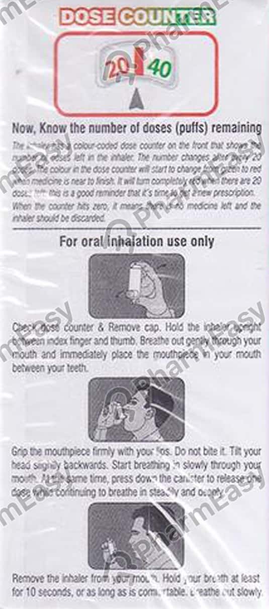 Buy Forglyn Cfc Free Box Of 120md Metered Dose Inhaler Online at Flat ...