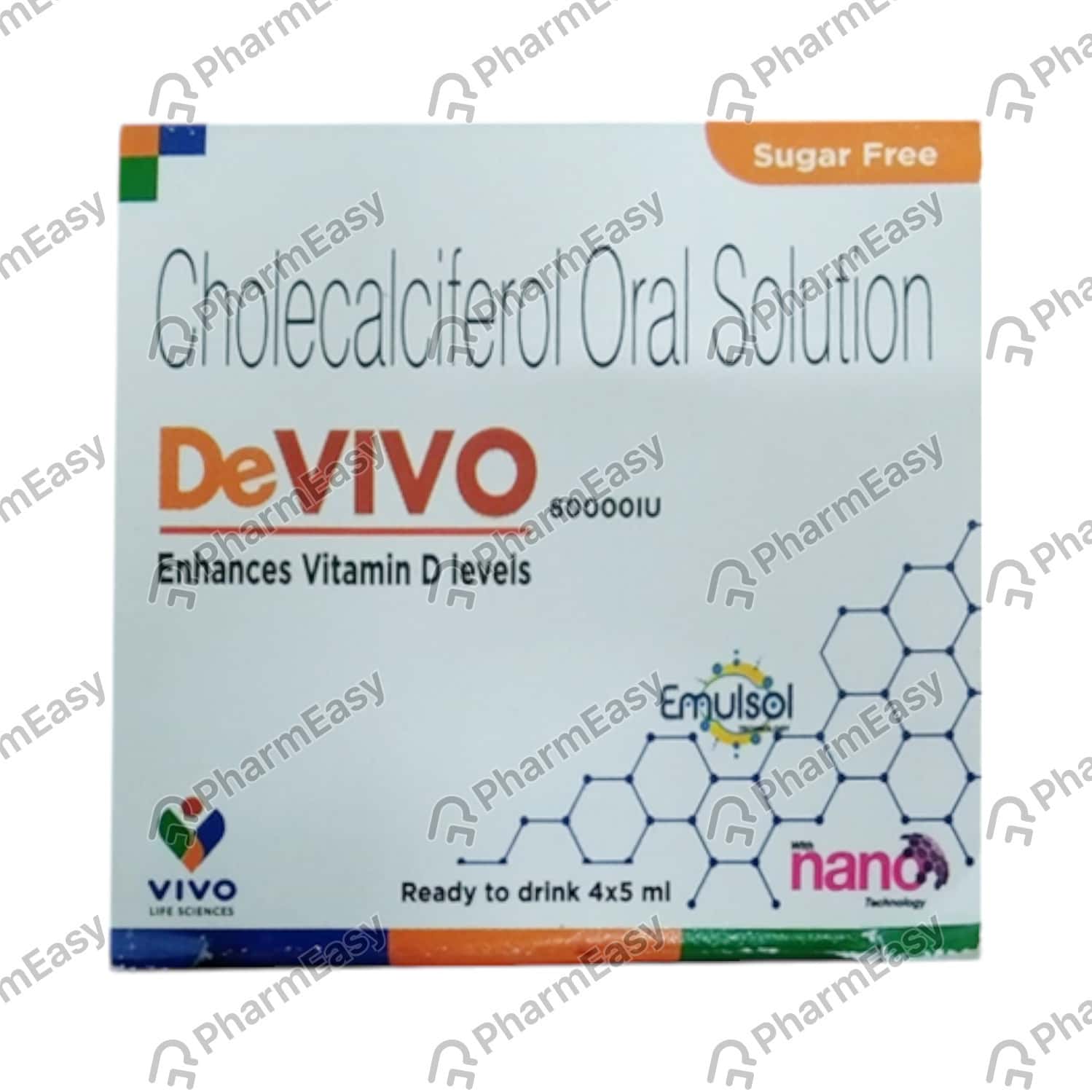 Devivo 60000 IU Oral Solution (5): Uses, Side Effects, Price & Dosage ...