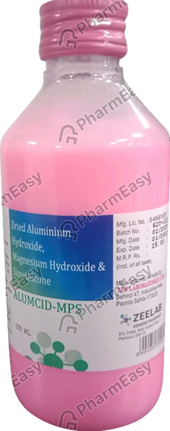 Buy Alumcid Mps Bottle Of 170ml Suspension Online at Flat 15% OFF ...