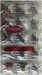 Telvas 20 MG Tablet (15): Uses, Side Effects, Price & Dosage | PharmEasy