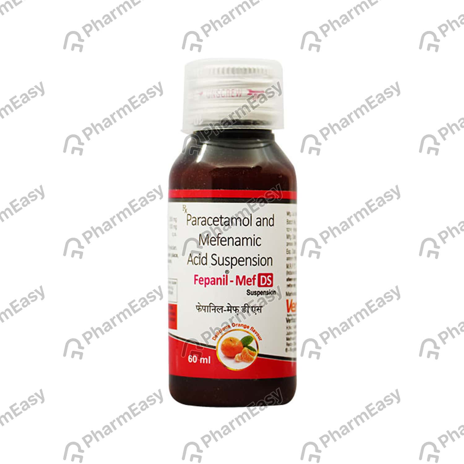Fepanil Mef Ds Orange Flavour Bottle Of 60ml Suspension: Uses, Side ...