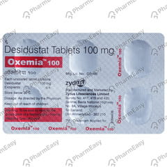 Oxemia 100 Tablet: Uses, Side-effects, Price, Dosage & More Info ...
