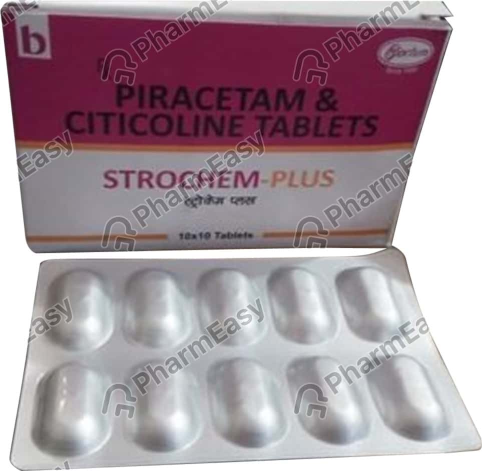 Strochem Plus Strip Of 10 Tablets: Uses, Side Effects, Price & Dosage ...