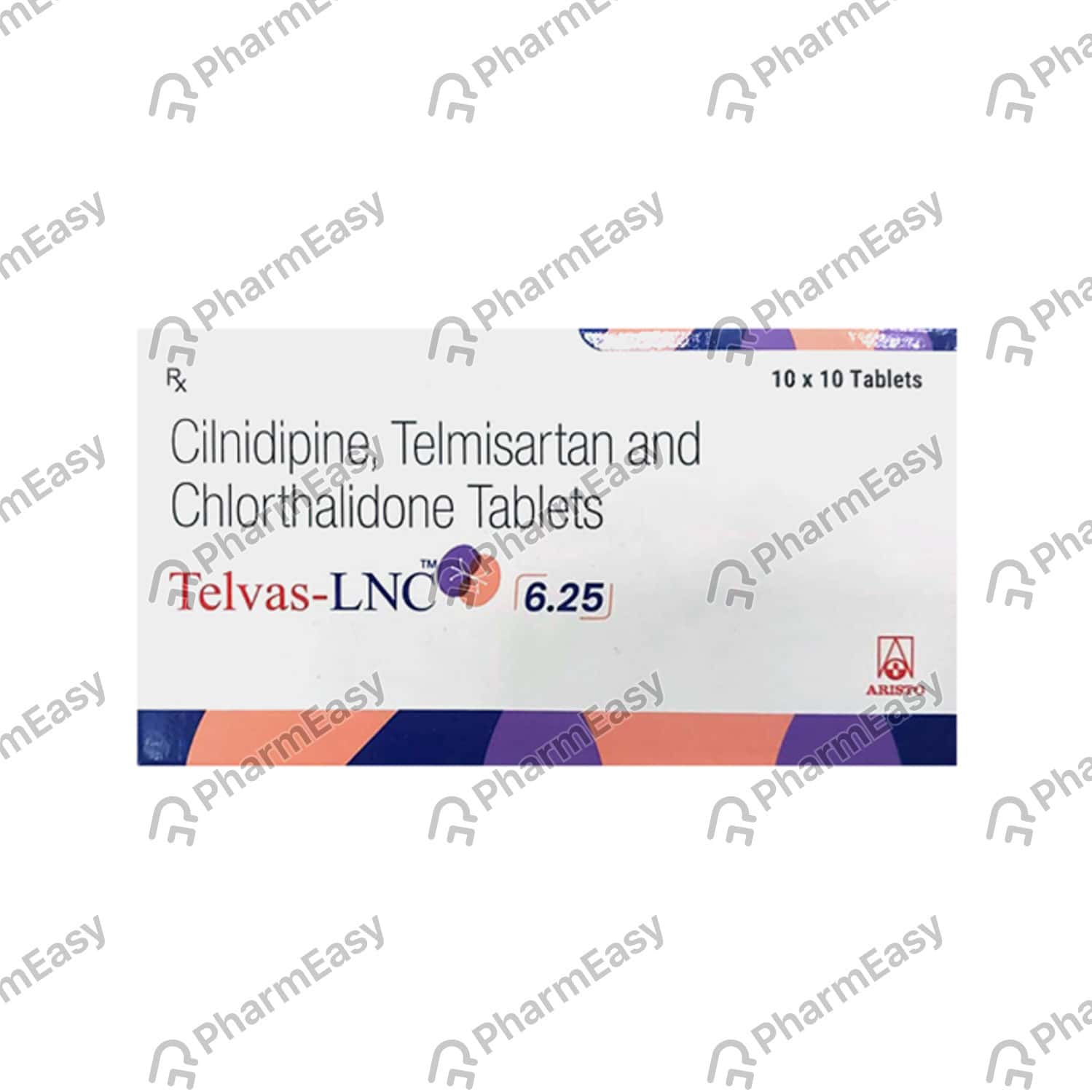 Telvas Lnc 6.25mg Strip Of 10 Tablets: Uses, Side Effects, Price ...