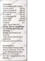 Buy ZAC D WOMAN STRIP OF 15 CHEWABLE TABLETS Online & Get Upto 60% OFF ...