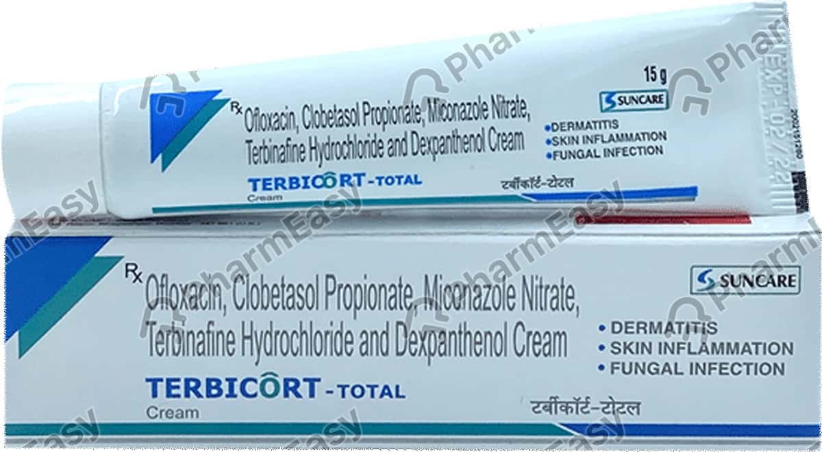 Buy Terbicort Total Tube Of 15gm Cream Online at Flat 15% OFF | PharmEasy