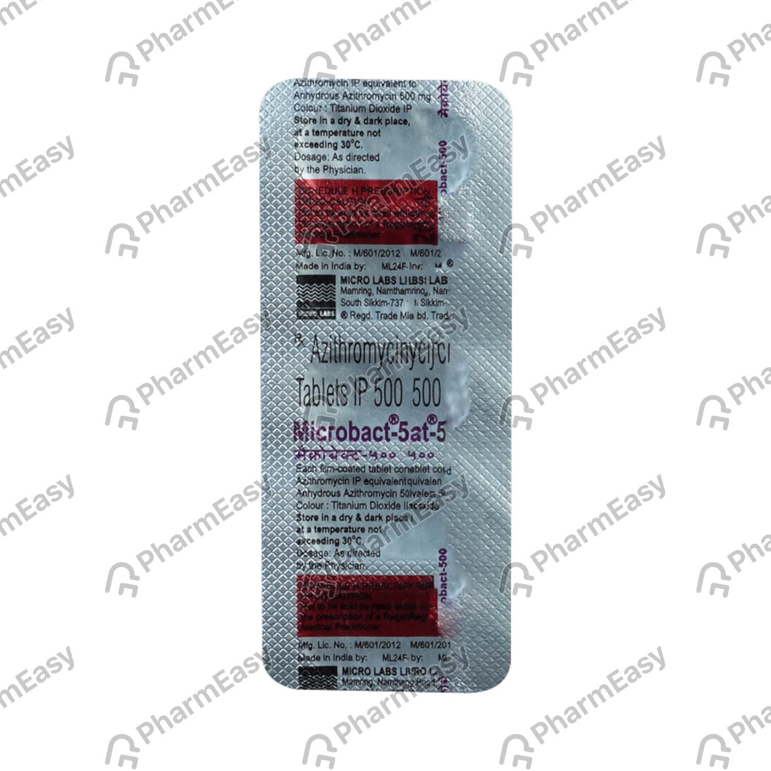 Microbact 500 MG Tablet (6): Uses, Side Effects, Price & Dosage | PharmEasy