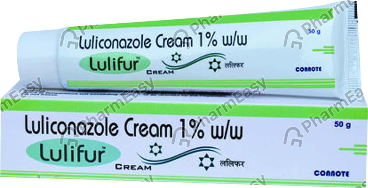Lulifur 1 %W/W Cream (50): Uses, Side Effects, Price & Dosage | PharmEasy