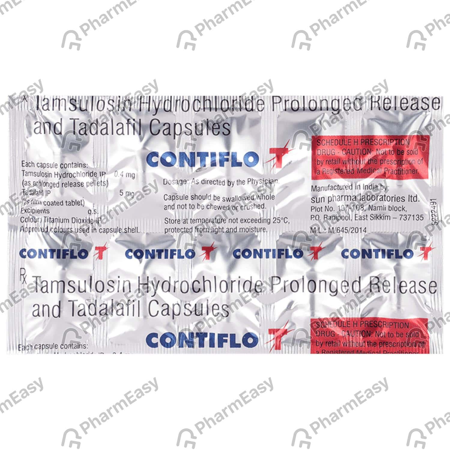 Buy Contiflo T Strip Of 10 Capsules Online at Flat 15% OFF | PharmEasy