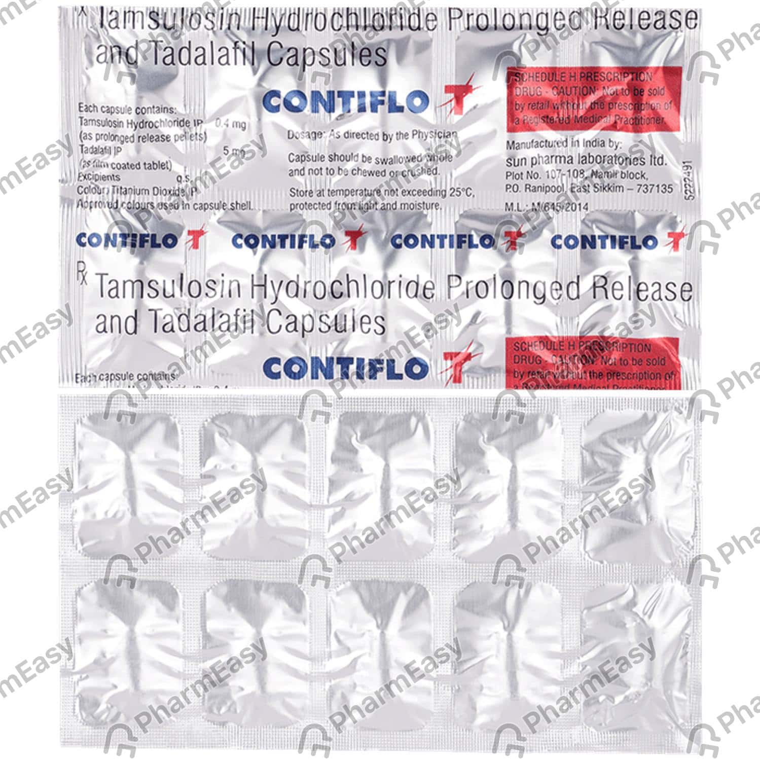 Buy Contiflo T Strip Of 10 Capsules Online at Flat 15% OFF | PharmEasy