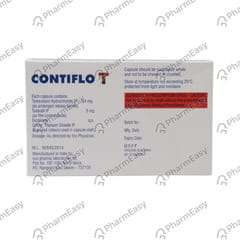 Contiflo T Strip Of 10 Capsules: Uses, Side Effects, Price & Dosage ...