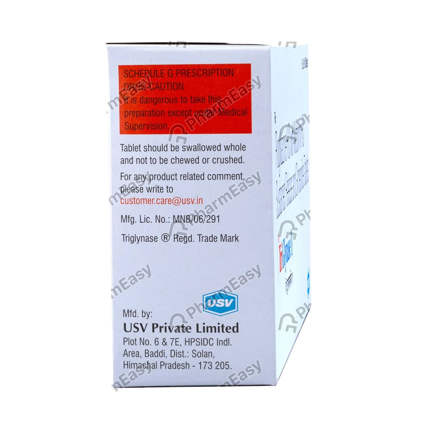 Buy The Triglynase 1mg Strip Of 10 Tablets Online at Flat 18% OFF ...
